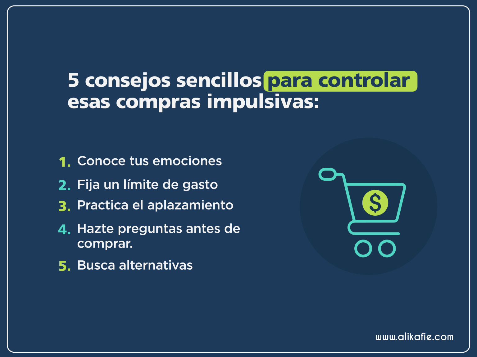 Compras Impulsivas – Ali Kafie